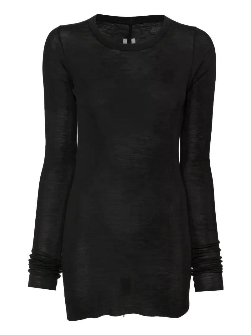 RICK OWENS rib ls t-shirt