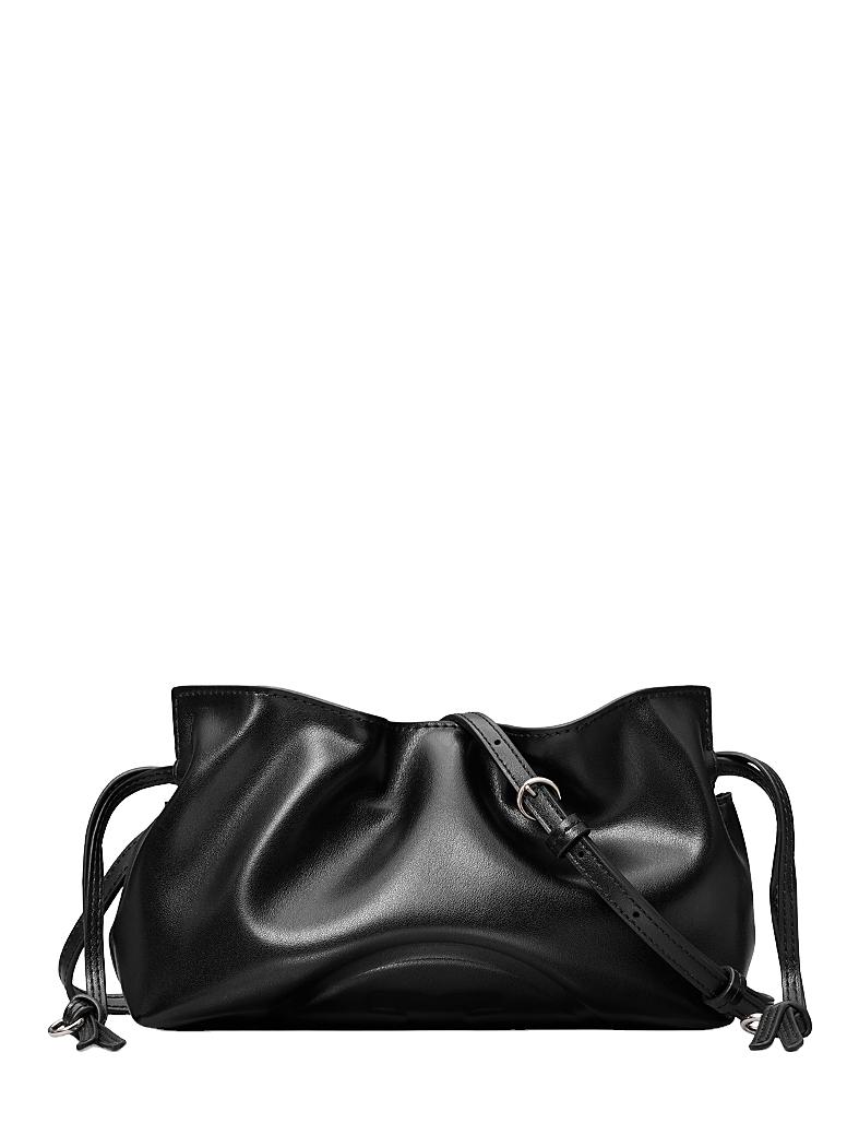 TORY BURCH ella faux leather drawstring pouch