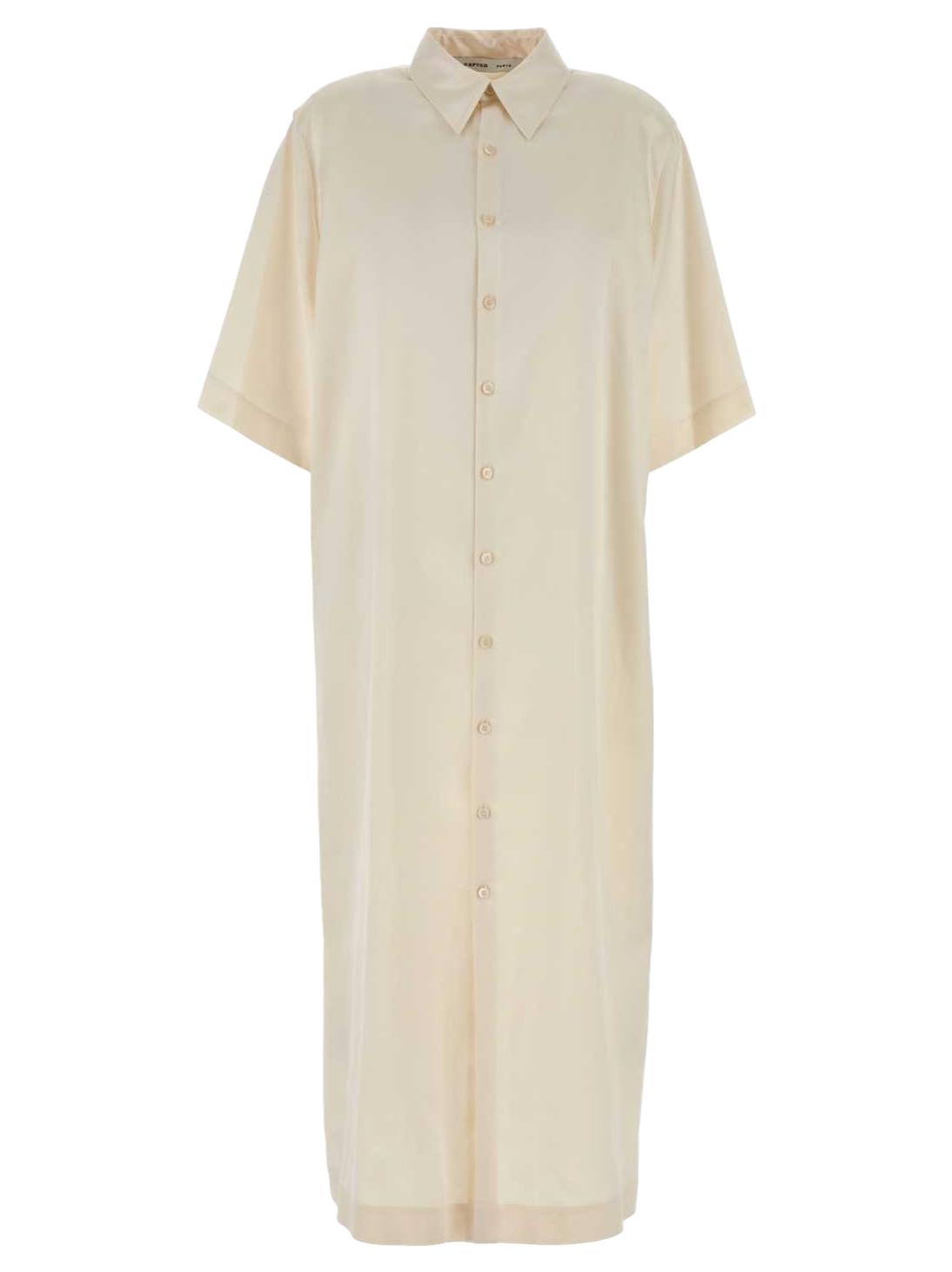 CARVEN カルヴェン DR447 サテンシャツドレス