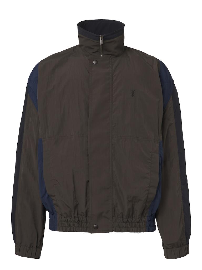 SAINT LAURENT cassandre faille jacket