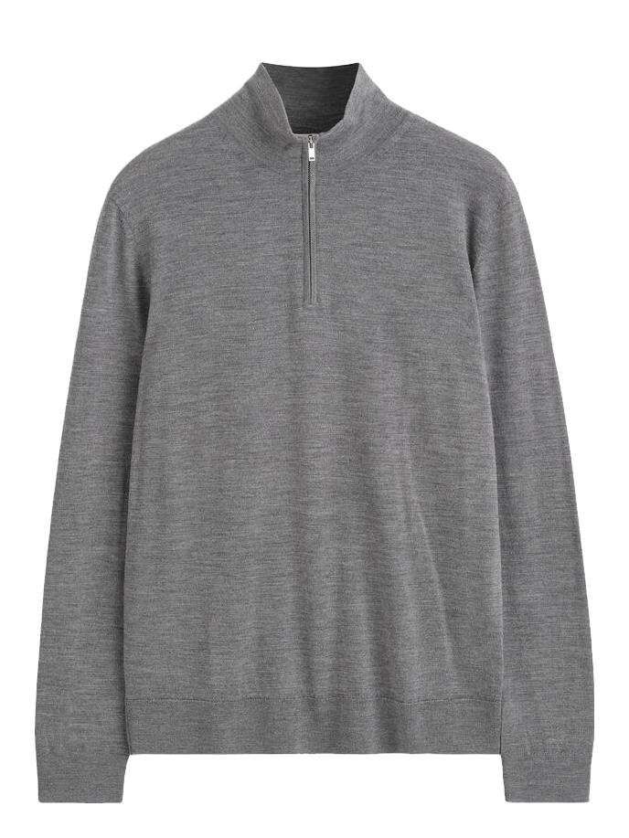 CORNELIANI Zip-Fastening High-Neck Coat