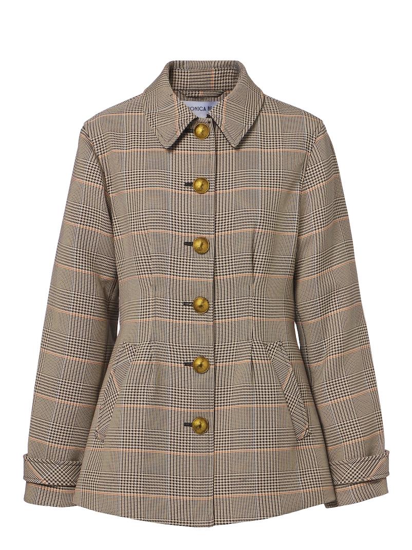 VERONICA BEARD severine prince of wales check jacket
