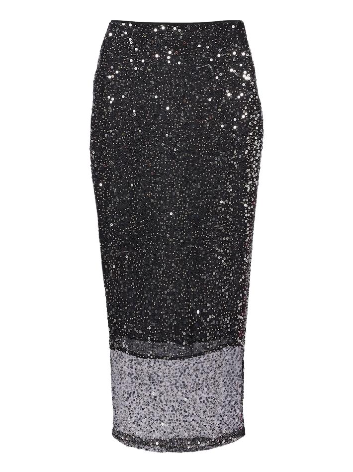 MARANT ETOILE nehjany sequined midi skirt