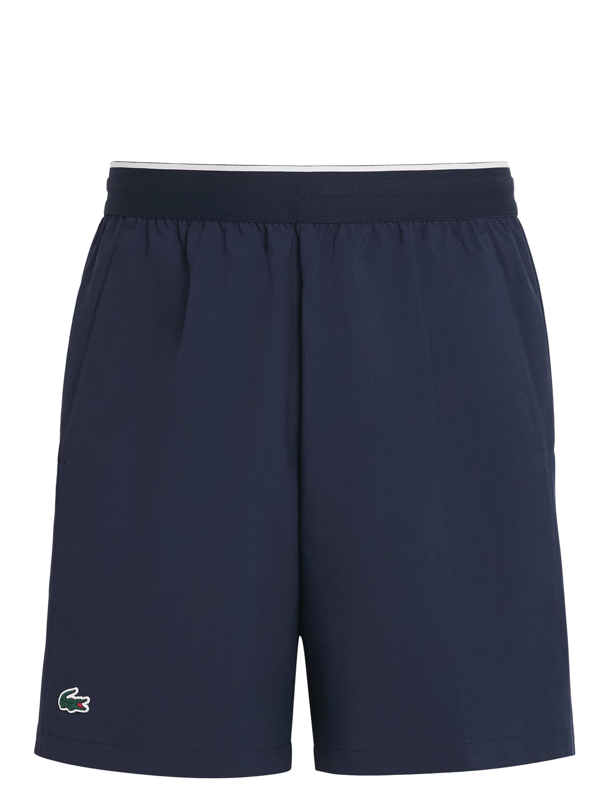 LACOSTE stretch taffeta ultra dry tennis shorts