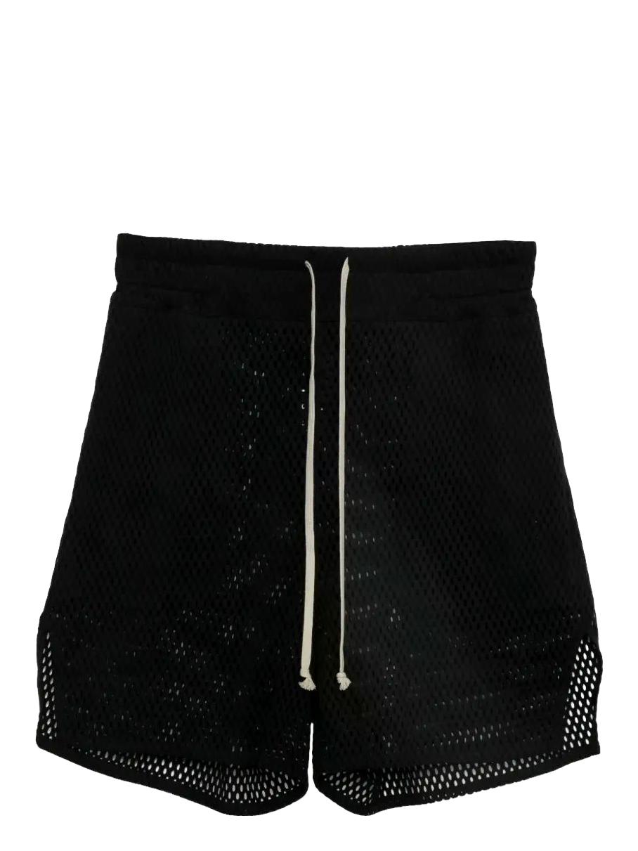 RICK OWENS x champion mesh drawstring track shorts