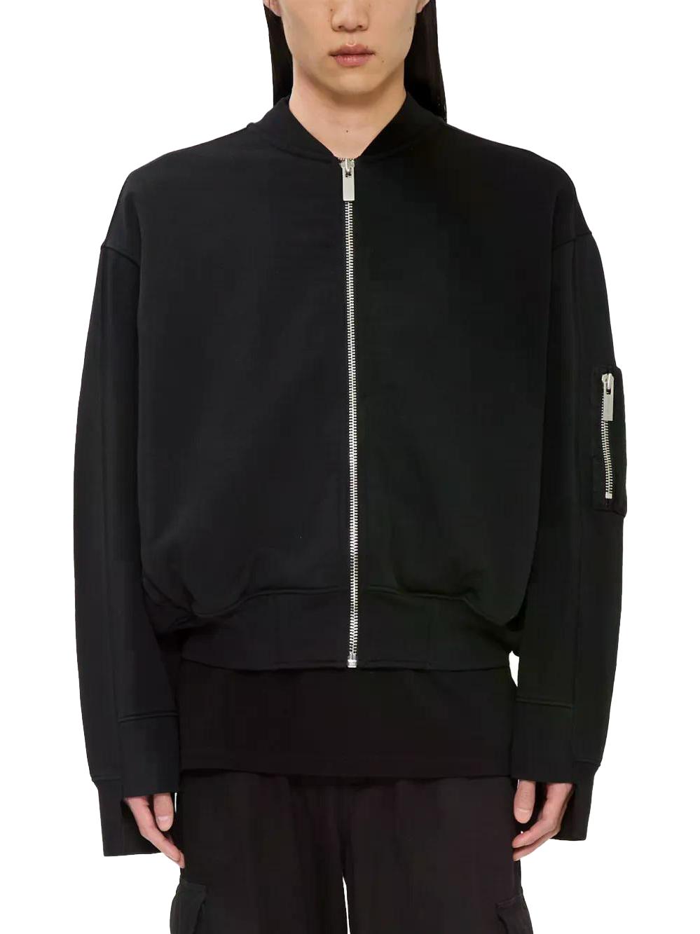 44 LABEL GROUP graphic-print zip-up bomber jacket