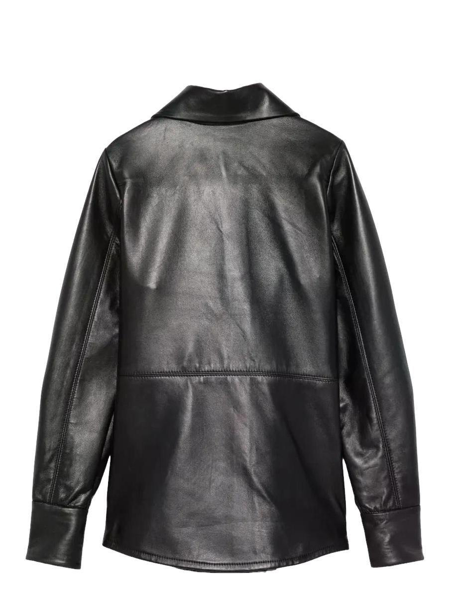 SPORTMAX Sportmax Faux-Shearling Jacket with Buckled Collar
