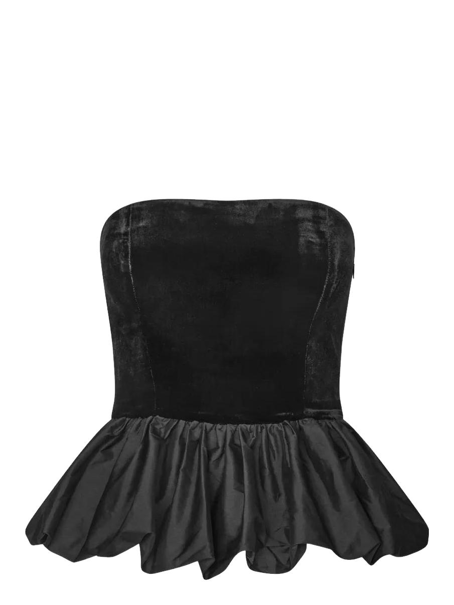 ROLAND MOURET Roland Mouret Velvet Midi Skirt