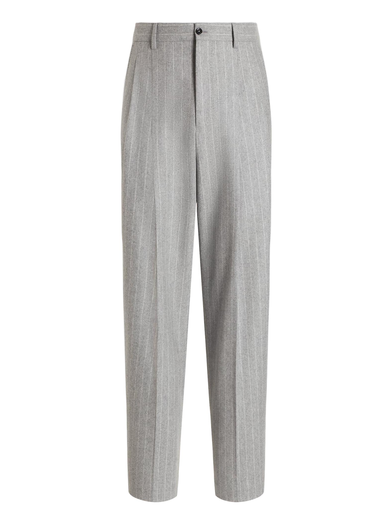 DOLCE & GABBANA pinstripe flannel trousers
