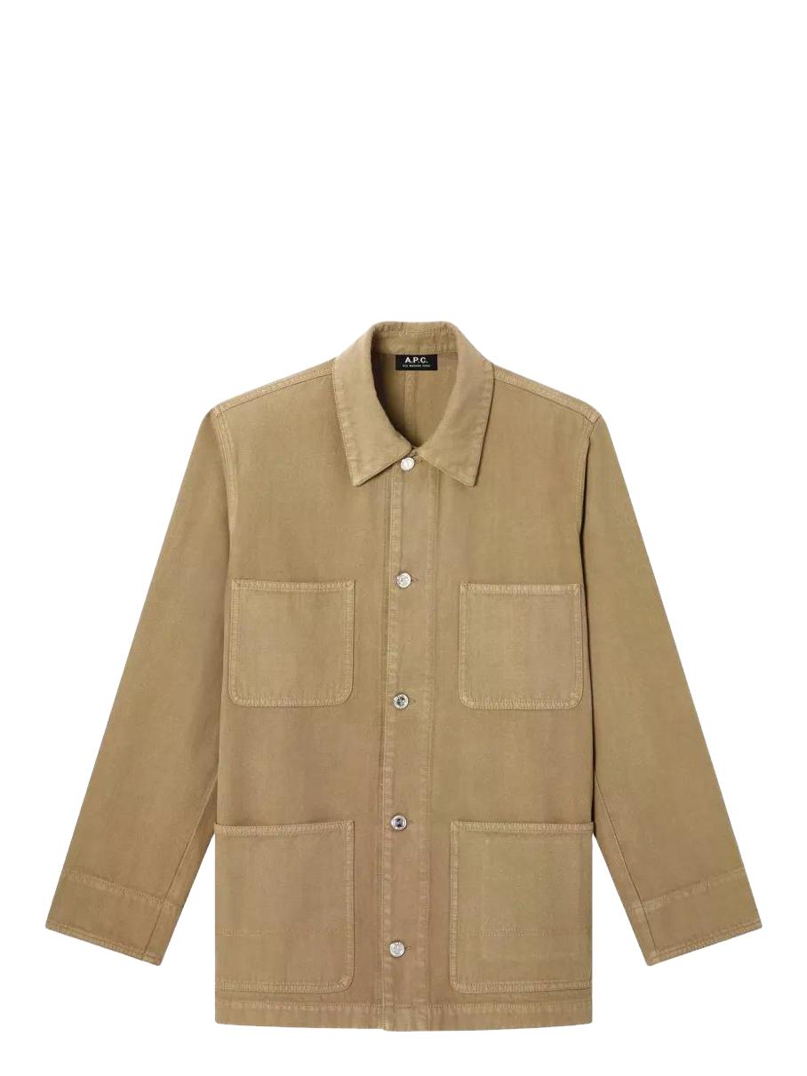 A.P.C. button-up pocket-detail jacket