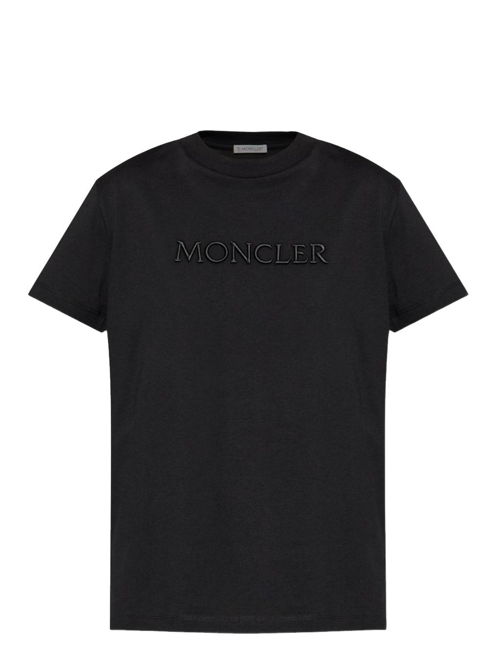 MONCLER logo cotton t shirt