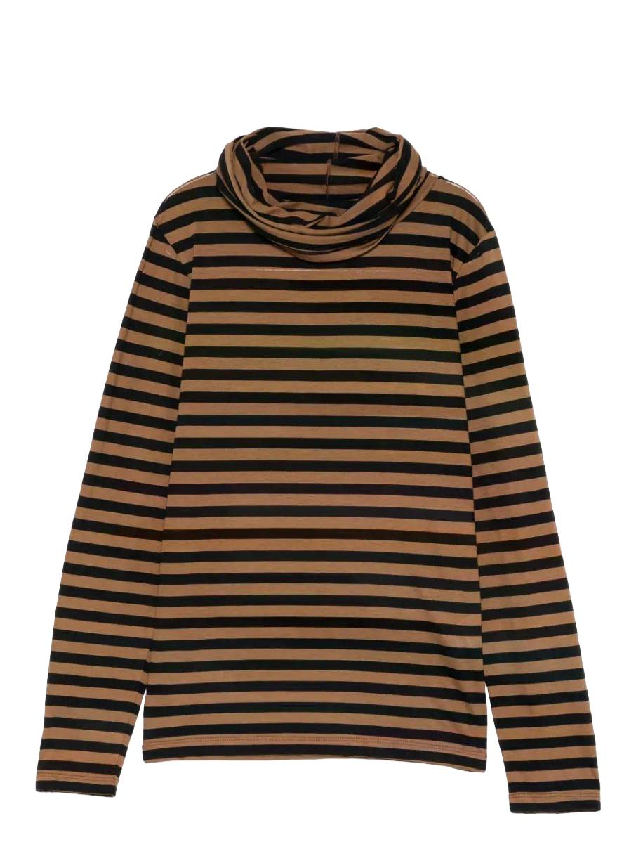 MIU MIU Miu Miu Striped V-Neck Wool Vest