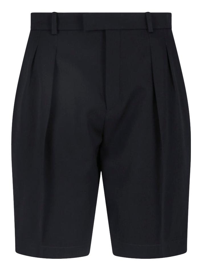 SAINT LAURENT Cassandre Large Textured-Nubuck Clutch
