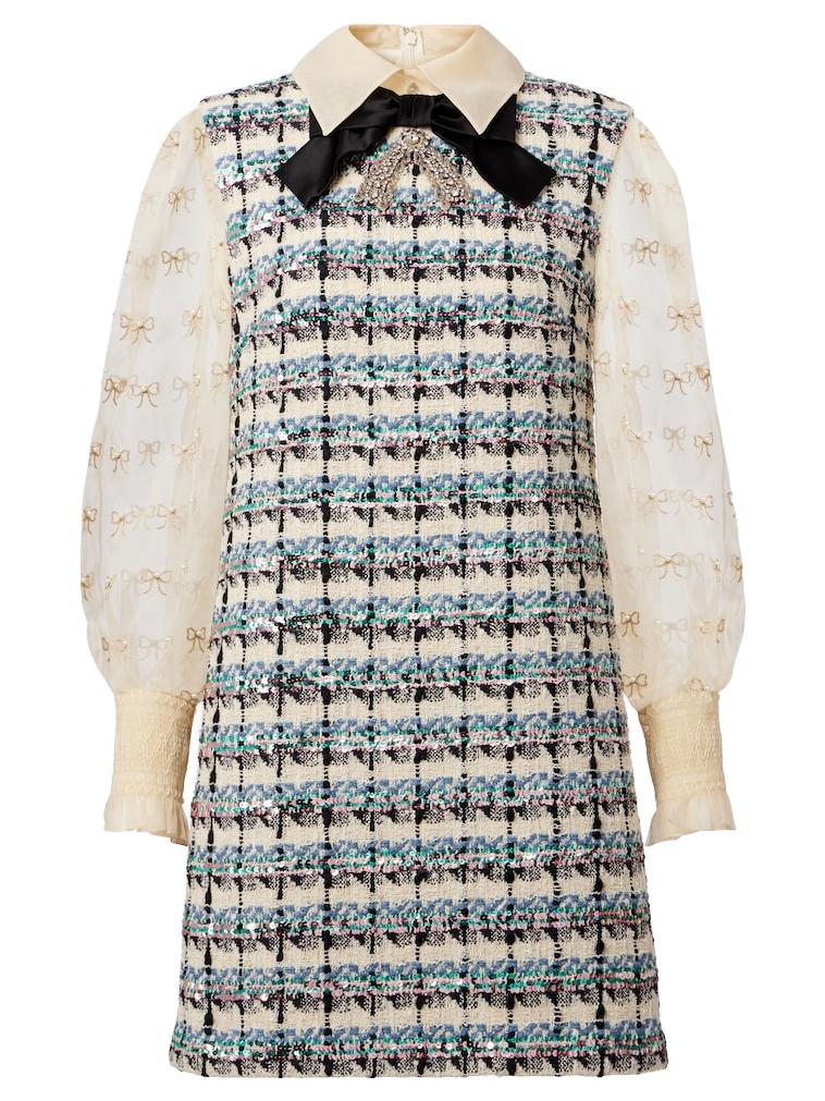 VALENTINO embellished minidress