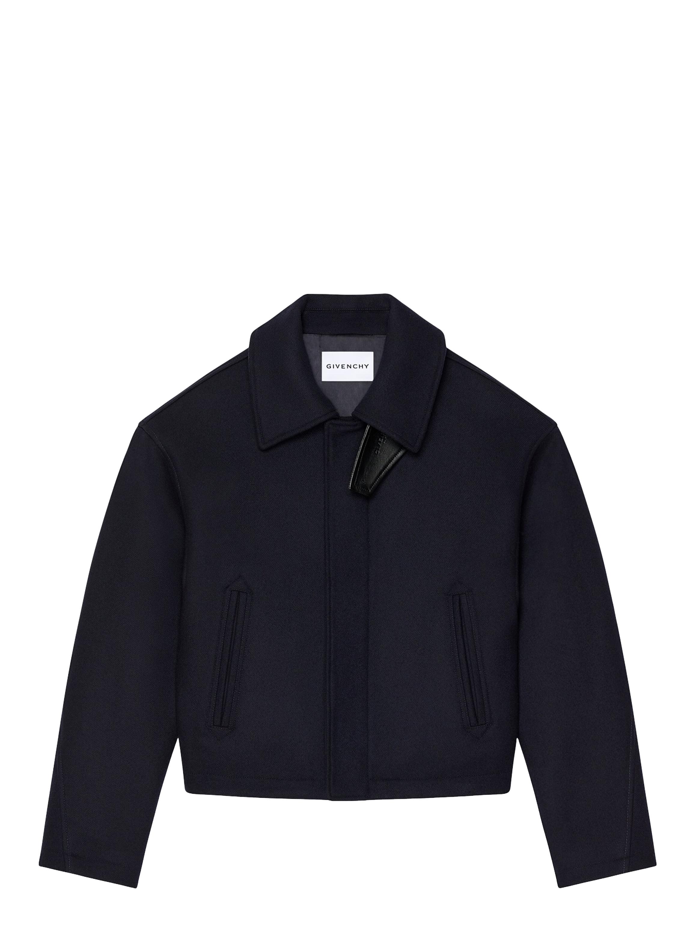 GIVENCHY wool oversized-collar jacket