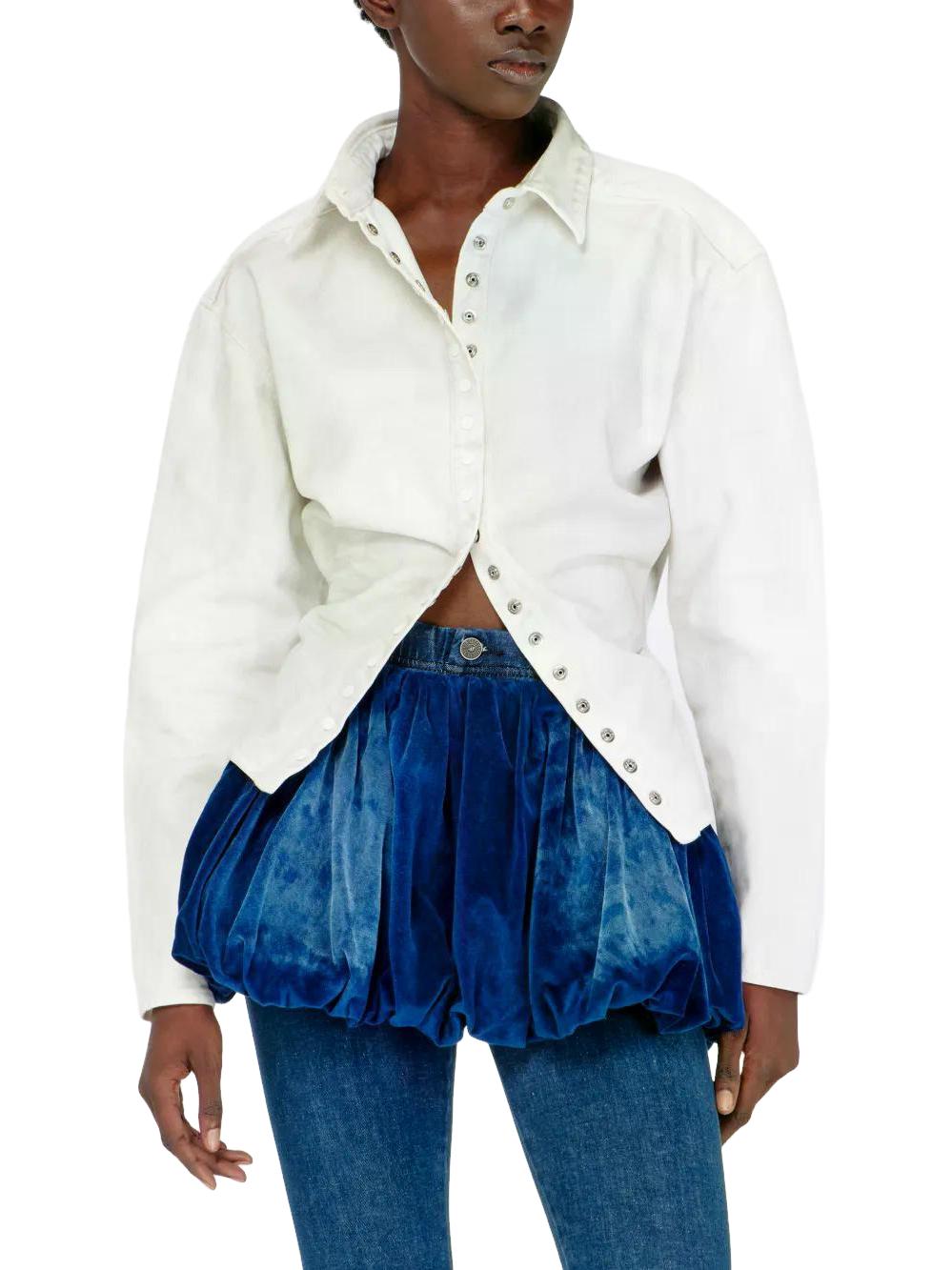 RAG & BONE Rag & Bone Miramar Terry Hooded Trucker Jacket