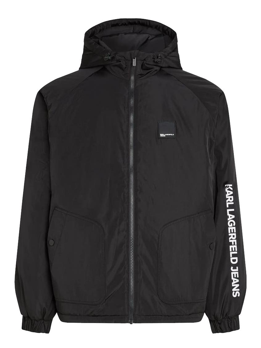 DIESEL® Logo-Print Hooded Jacket