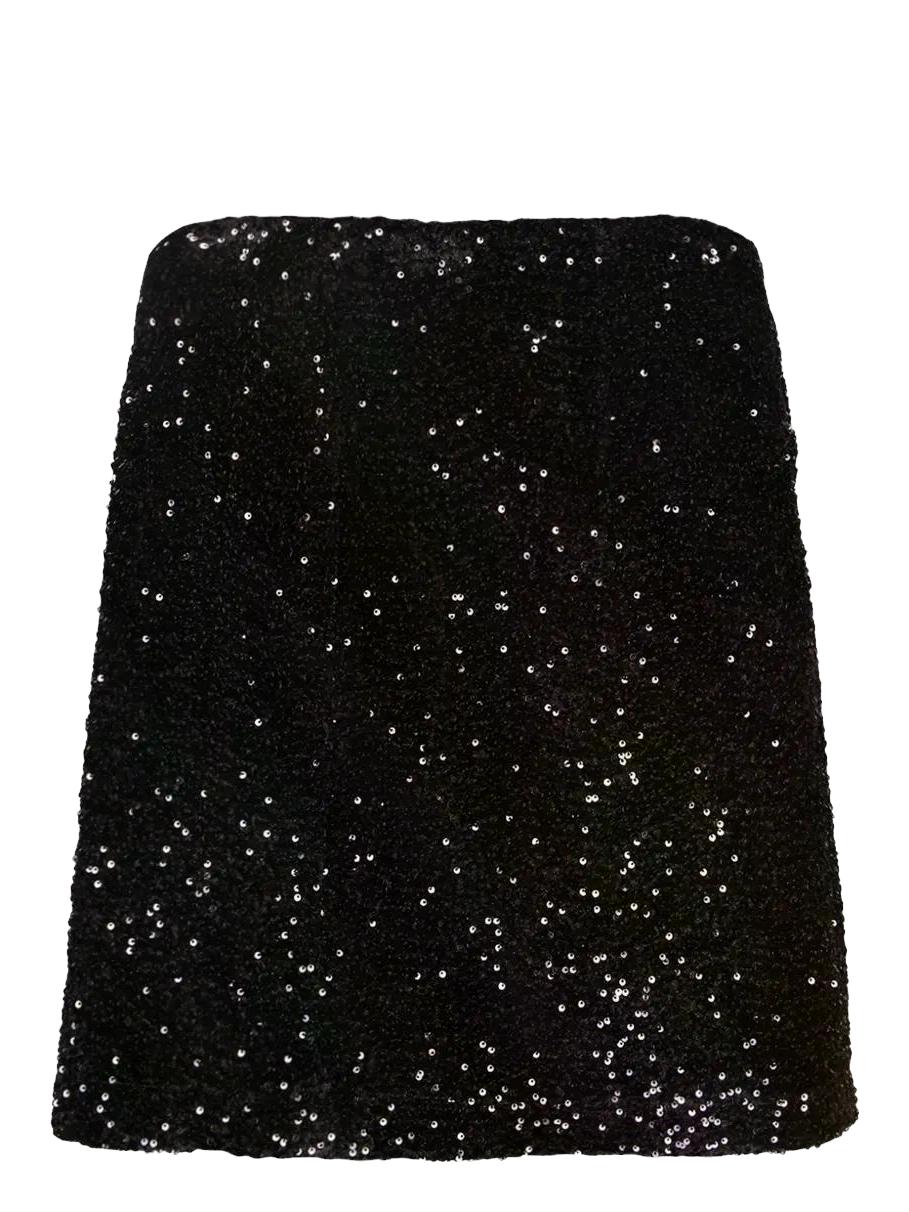 PETAL & PUP Sequin Embellished Mesh Shirt