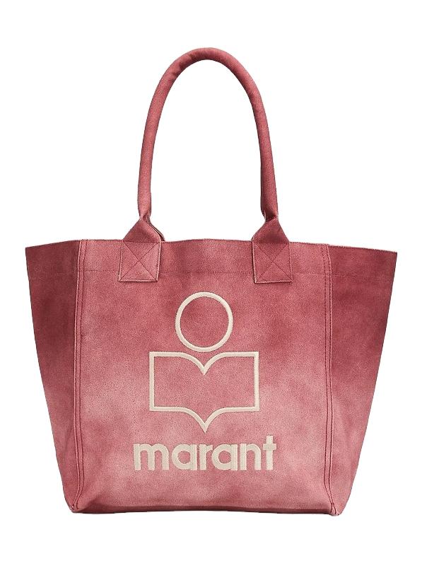 ISABEL MARANT ÉTOILE yenky small cotton canvas tote bag