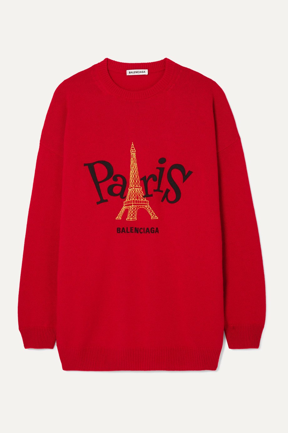 Embroidered Cashmere Sweater - Editorialist