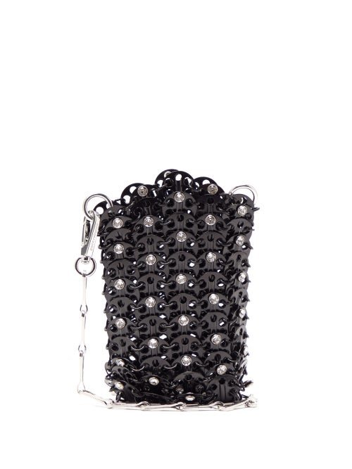 Buy Paco Rabanne Iconic 1969 Mini Chainmail Phone Bag - Black At 40% ...