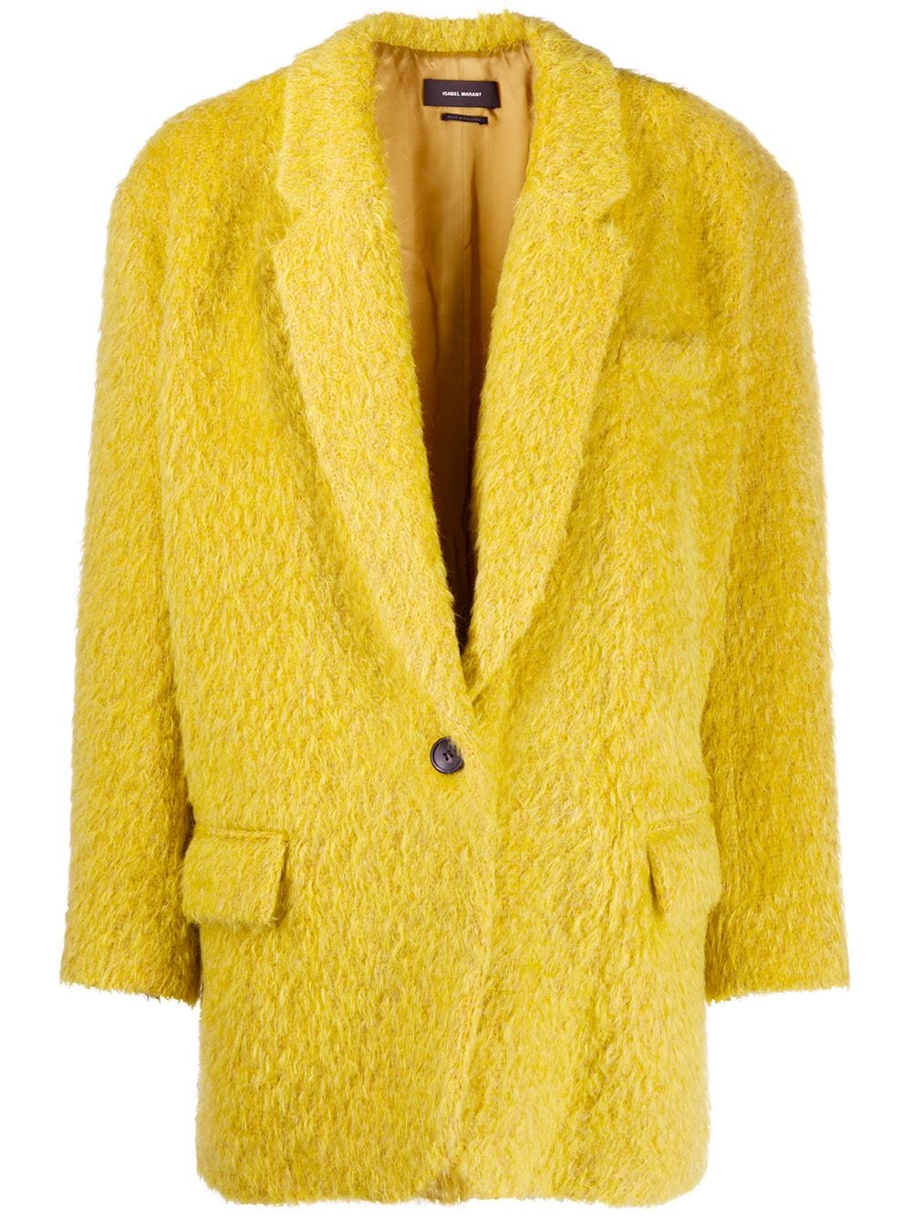 tu yellow coat