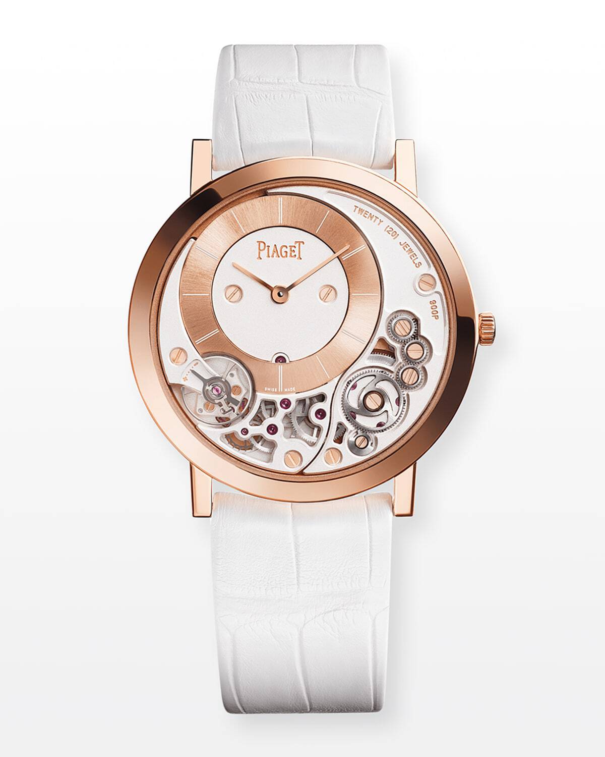 PIAGET 38mm Rose Gold Altiplano Skeleton Watch - One-color | Editorialist