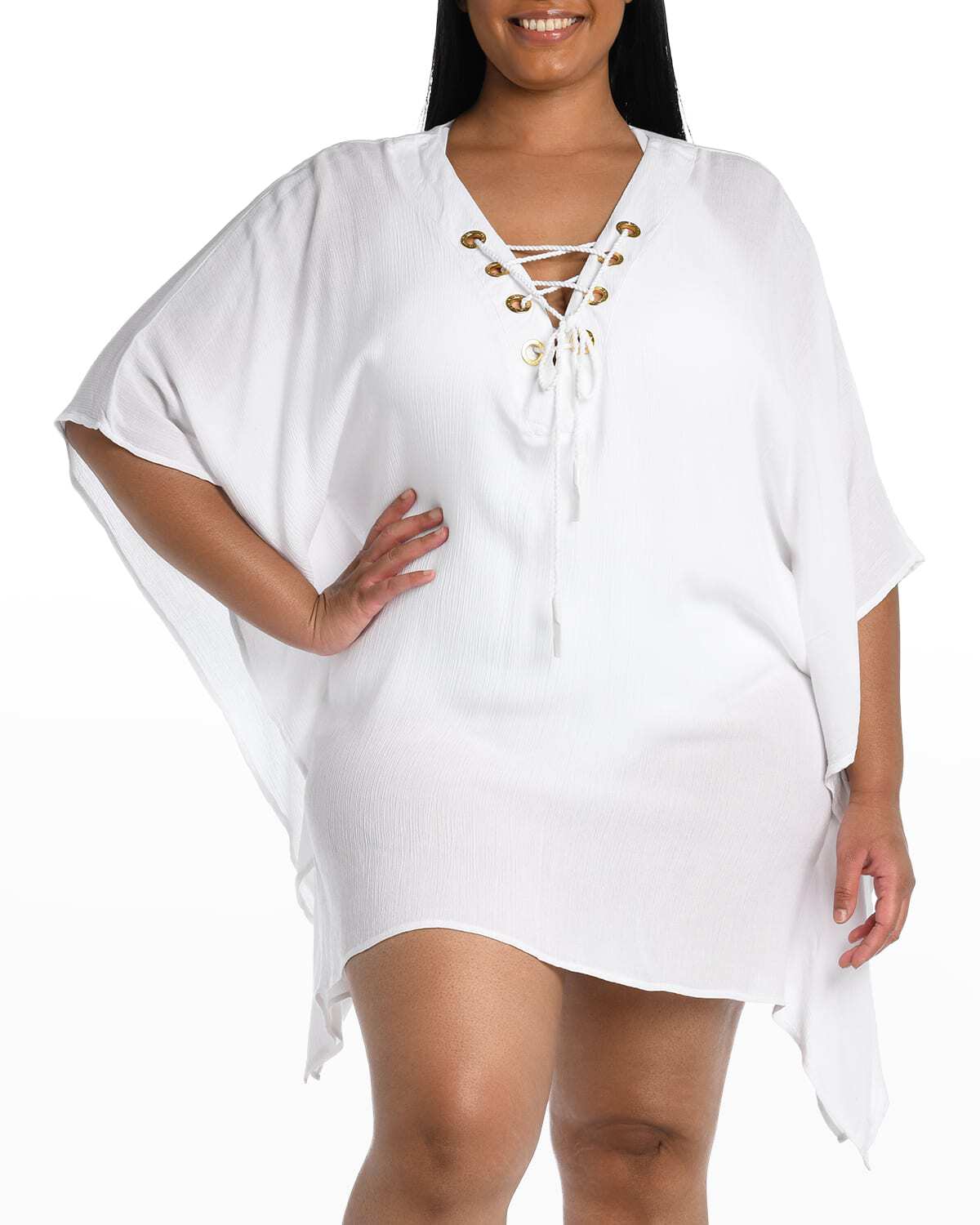 Buy La Blanca Apulia Coverup Caftan White At 65 Off Editorialist
