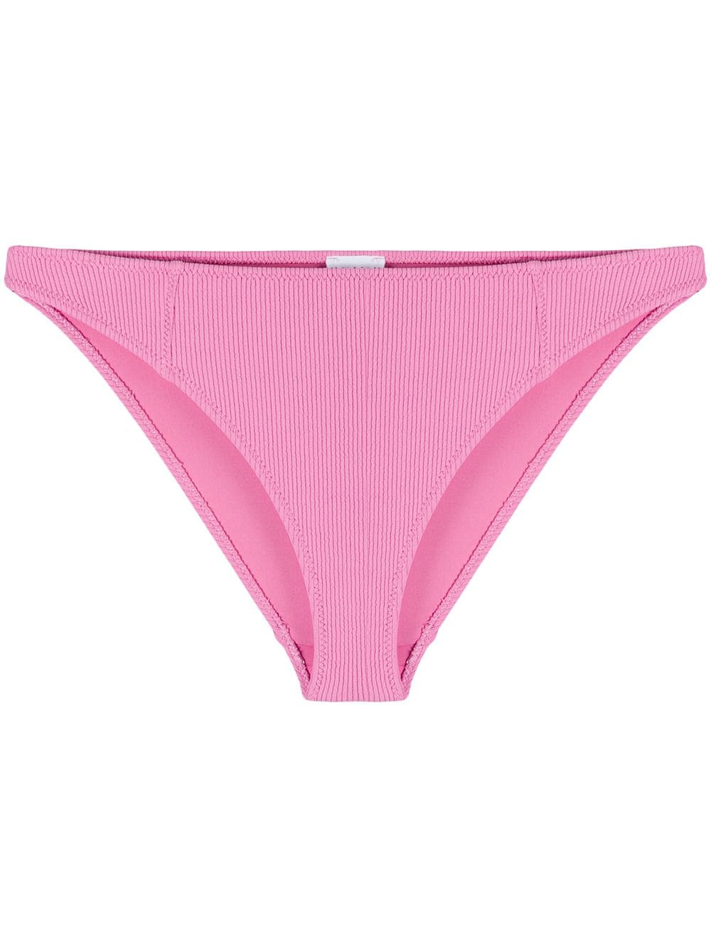 Buy GANNI Ribbed Bikini Bottoms - Pink At 39% Off | Editorialist