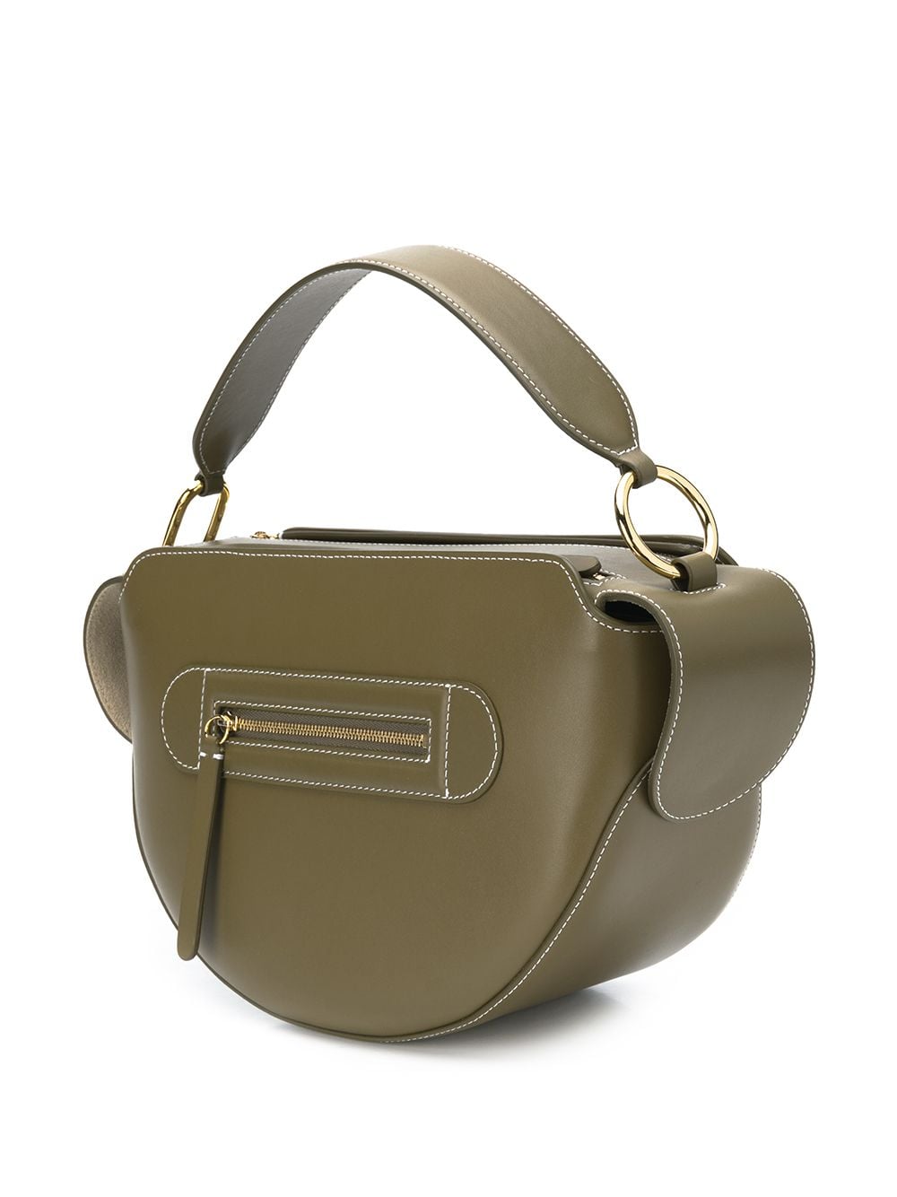 WANDLER Large Yara Tote Bag - Green | Editorialist