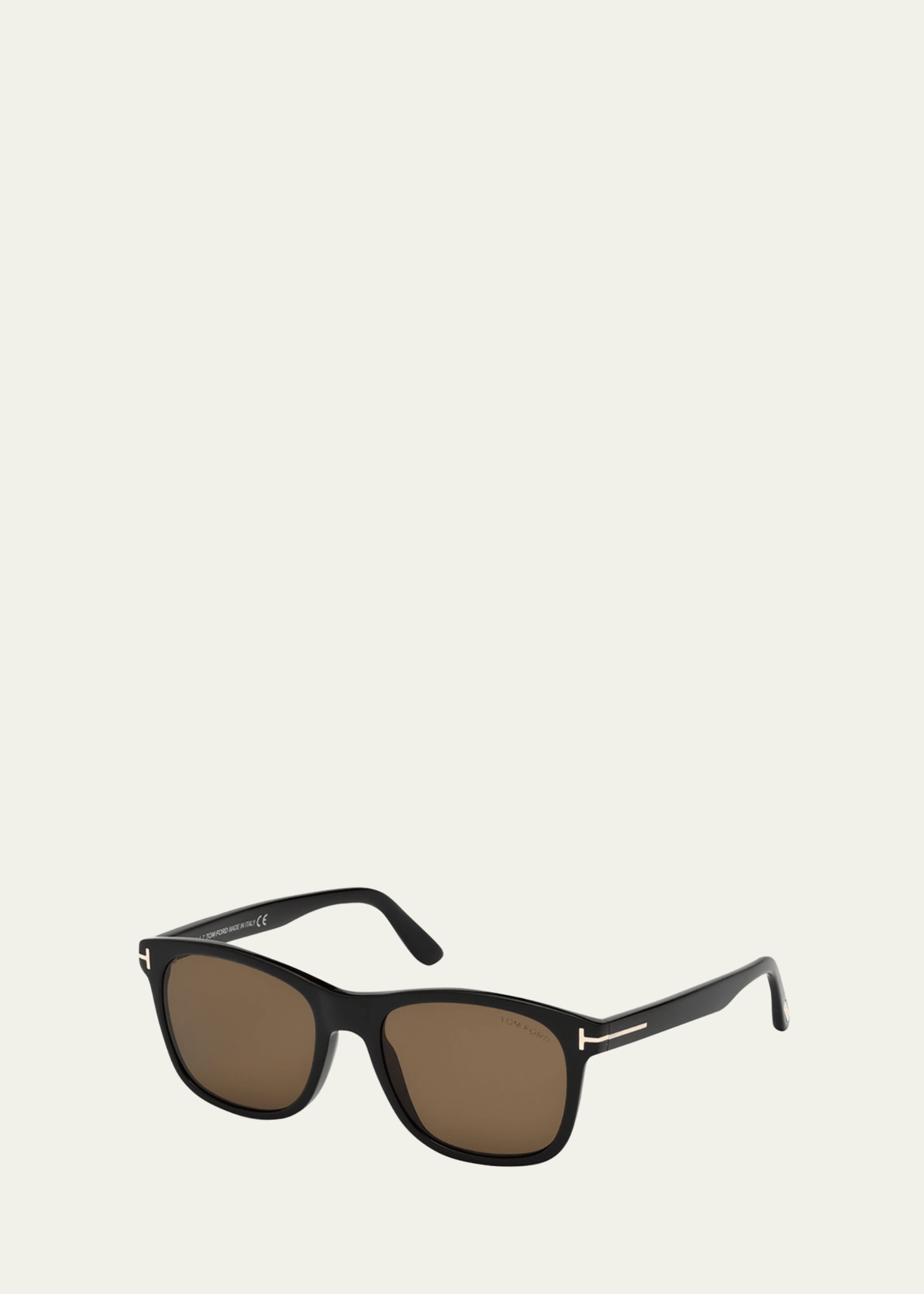 Men's Tom Ford Square Acetate Logo Sunglasses | Editorialist