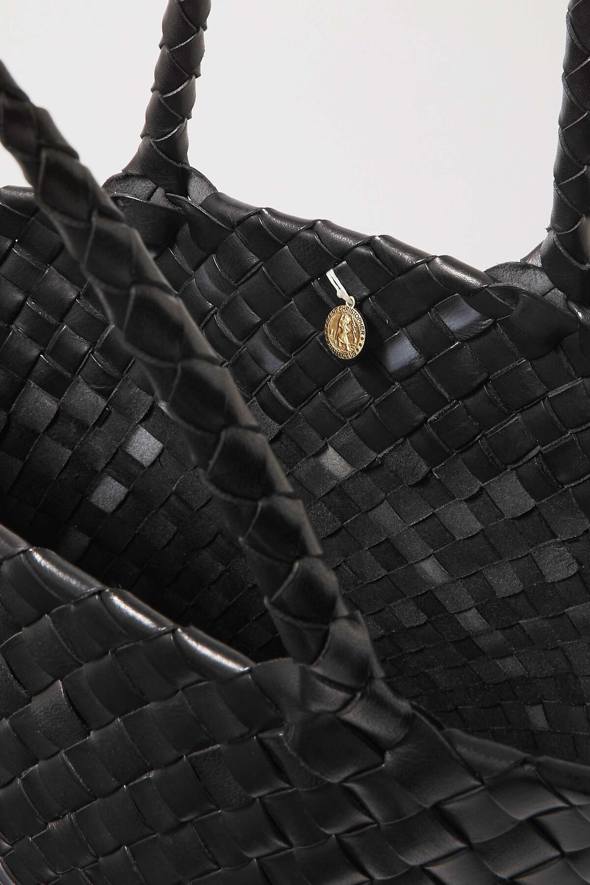 Dragon Diffusion Egola Woven Leather Tote - Brown | Editorialist