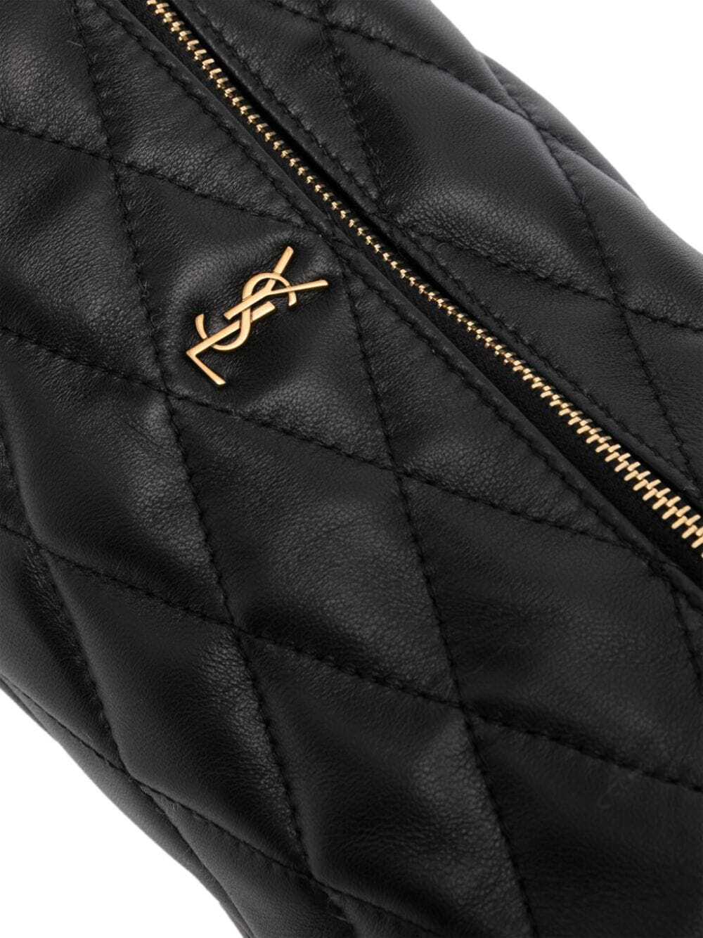 Sade Mini Quilted Leather Tube Bag - Editorialist