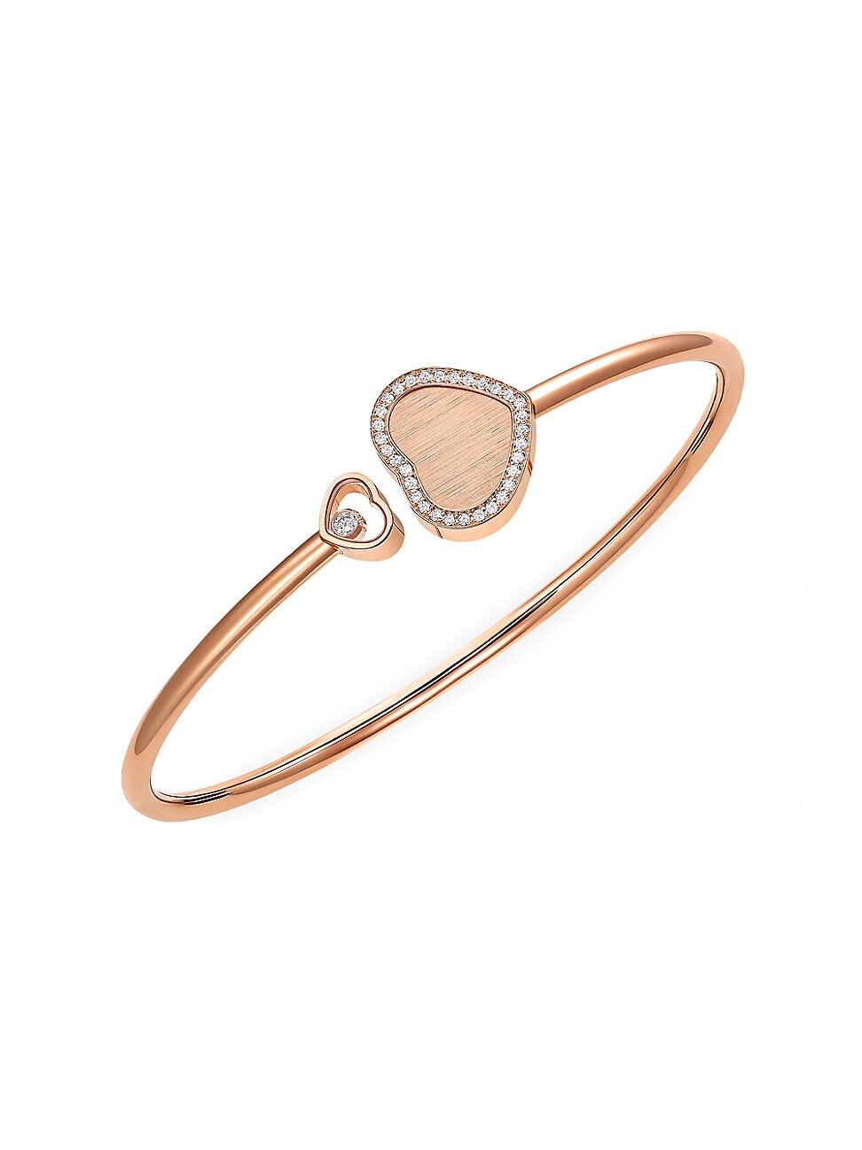 Chopard Women's Chopard X 007 Happy Hearts Golden Hearts 18k Rose Gold ...