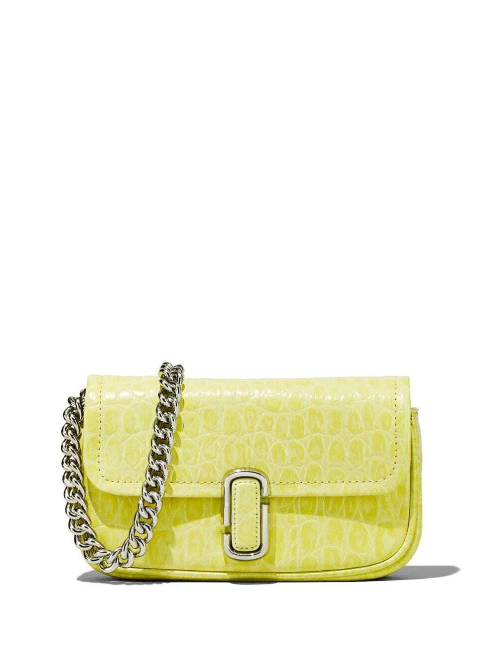 Marc Jacobs The Croc Embossed J Marc Shoulder Bag | Editorialist