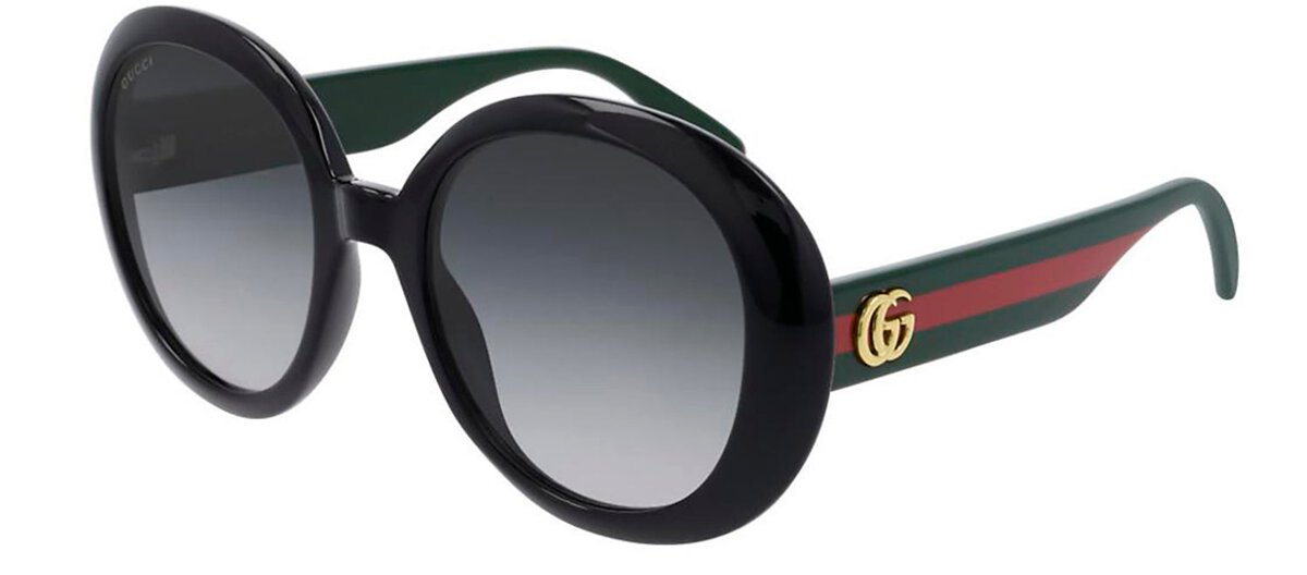 Gucci Gucci Gg0712s 001 Oversized Round Sunglasses | Editorialist