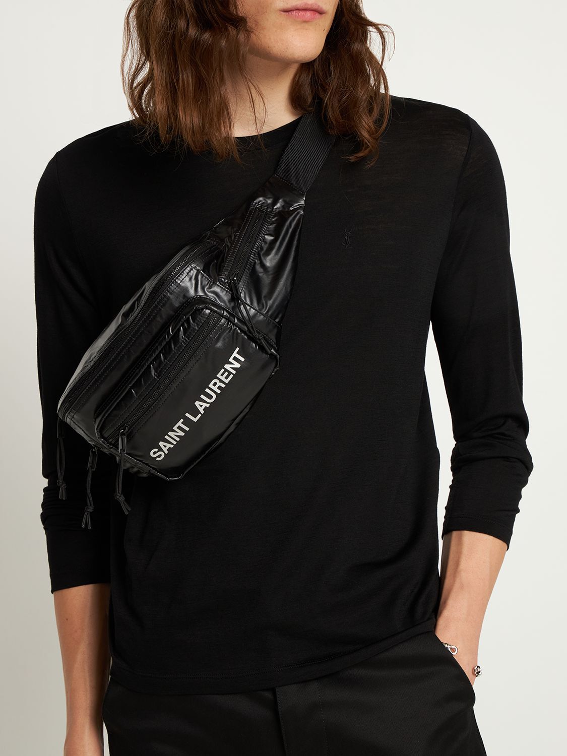 Logo Nylon Ripstop Belt Bag - Editorialist