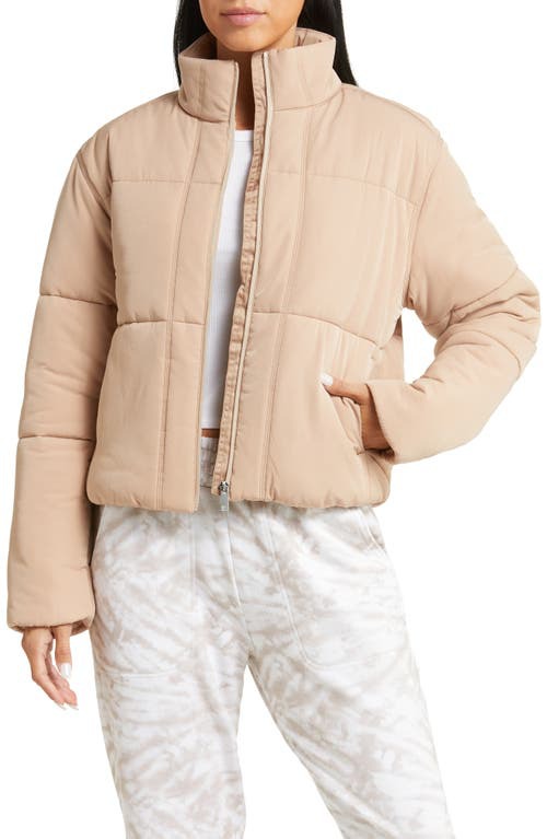 Travis Mathew Mont Blanc Puffer Jacket In Natural - 35% Off | Editorialist