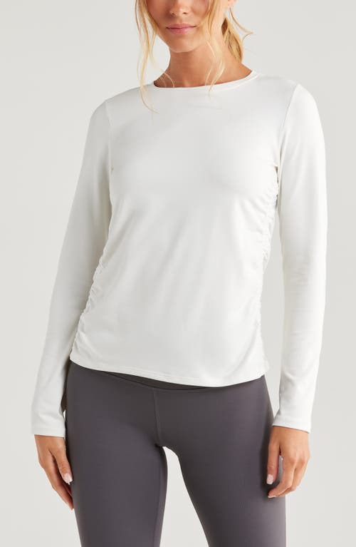 zella ruched tee