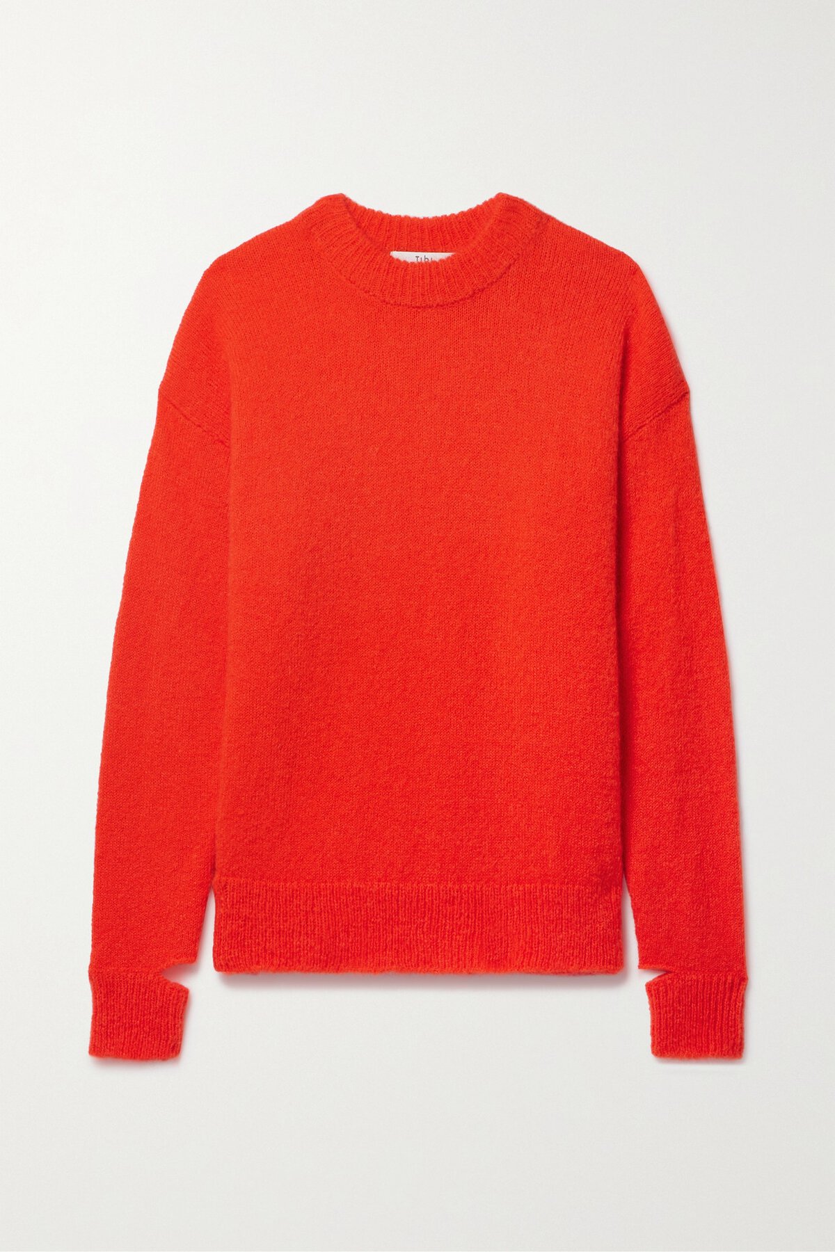 Tibi Mohair-blend Sweater - Red | Editorialist