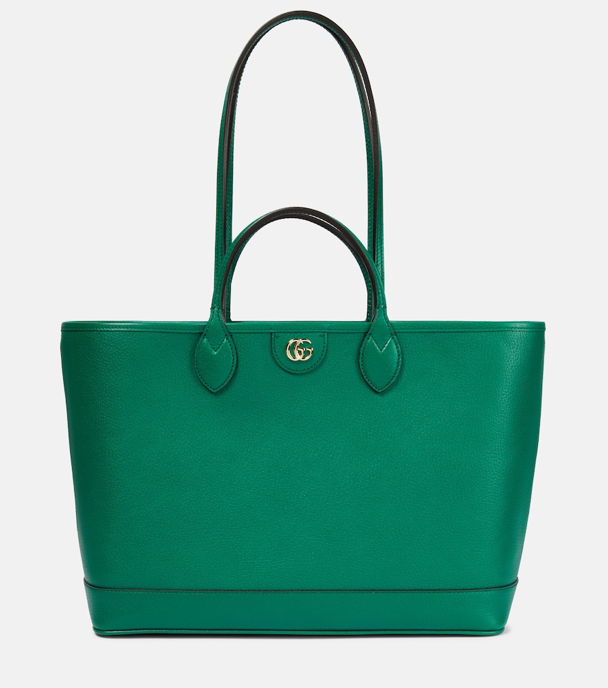 Gucci Ophidia Medium Leather Tote Bag Editorialist