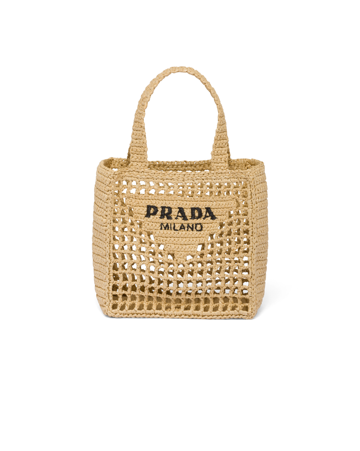 Prada Small Raffia Tote | Editorialist