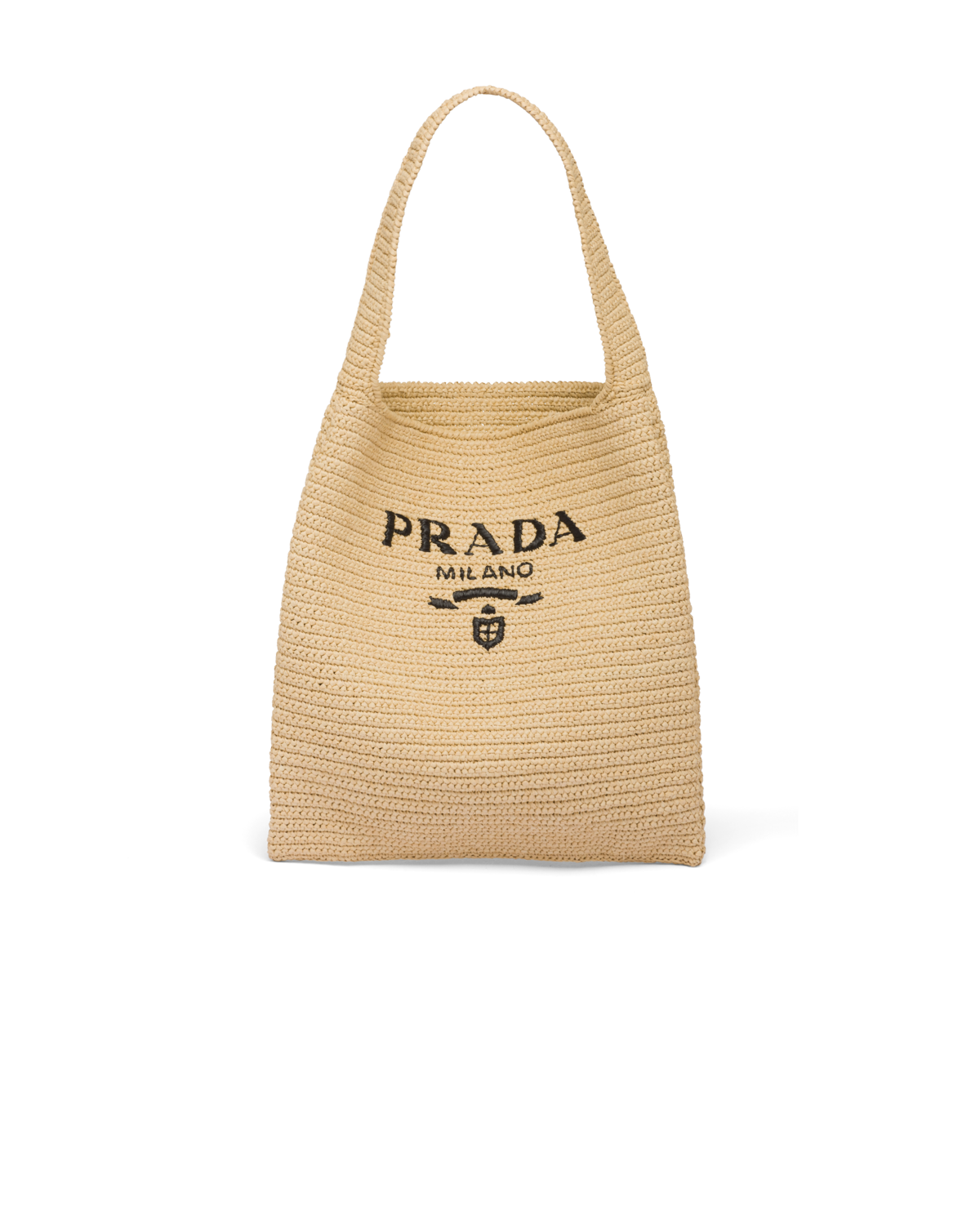 Prada Raffia Tote Bag Editorialist