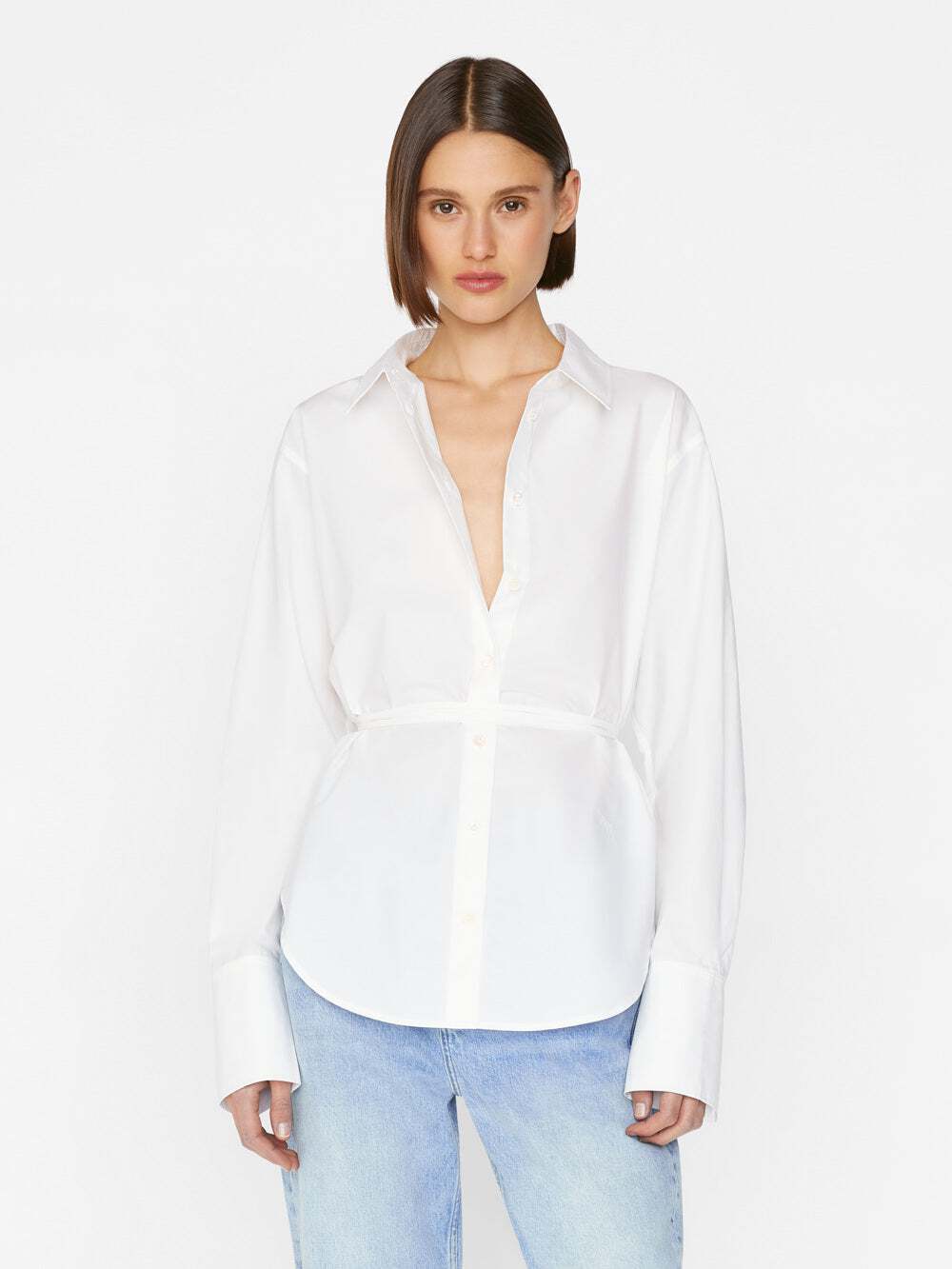 Popular wrap women's blouses from FRAME Editorialist