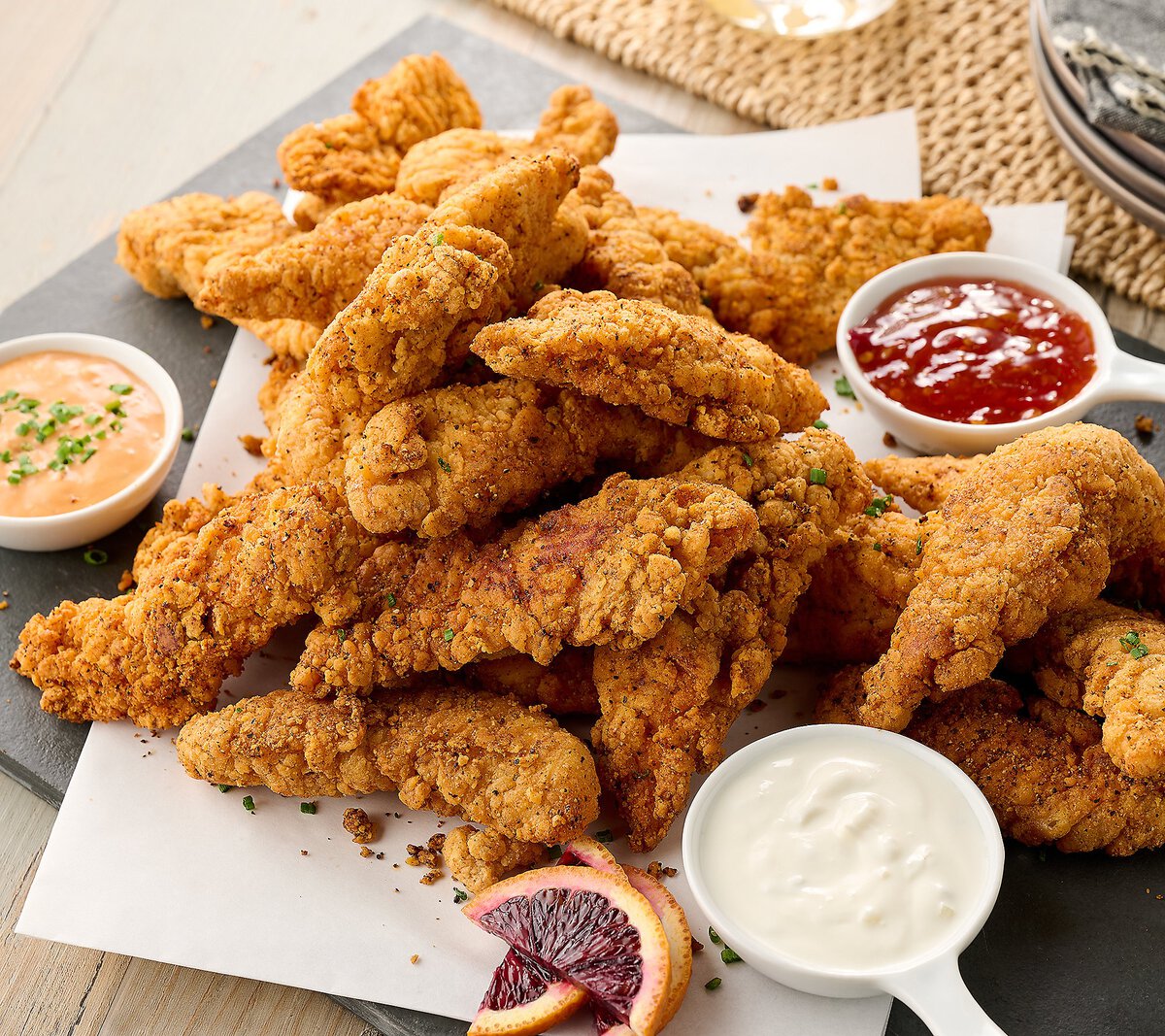 Corky'S Bbq 4-Lbs. Savory Seasoned Chicken Tenders - One-Color ...