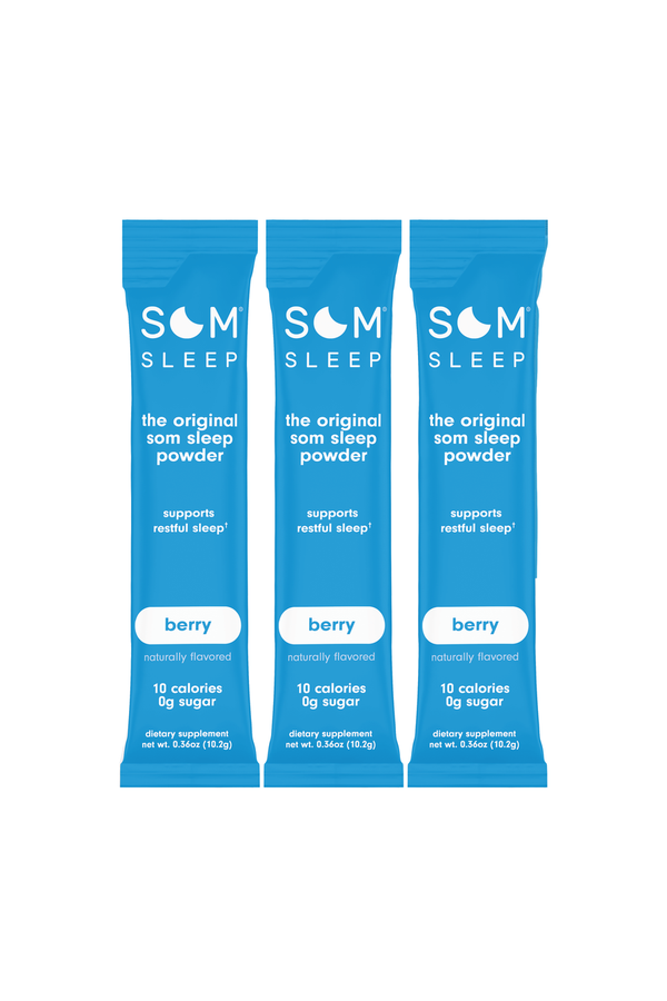 Som Sleep Powder Drink Mix Berry - Red | Editorialist