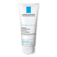 LA ROCHE-POSAY Travel Hydrating Gentle Face Cleanser For Dry Skin - One ...