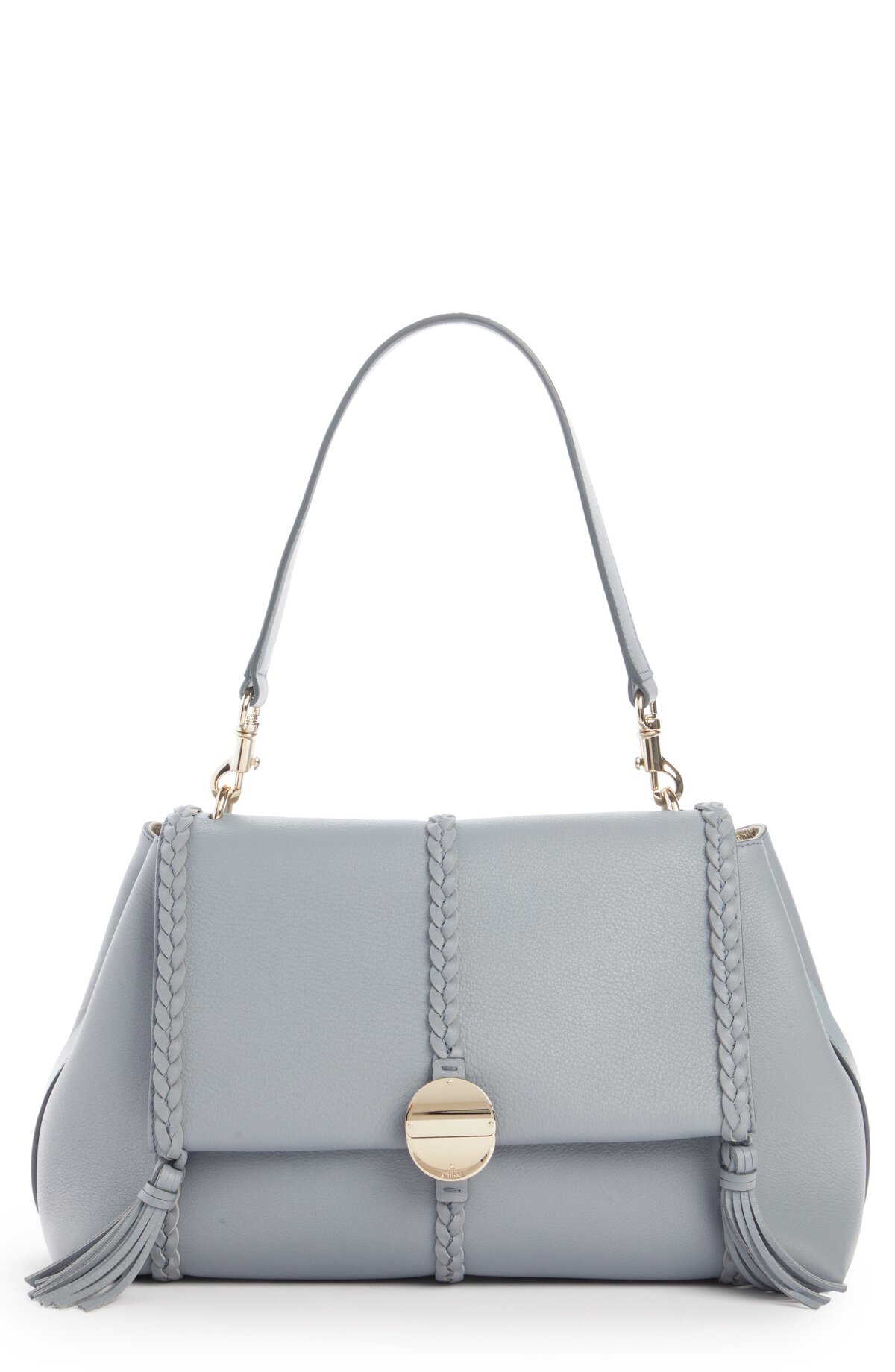 Chloé Medium Penelope Leather Bag - Storm Blue | Editorialist