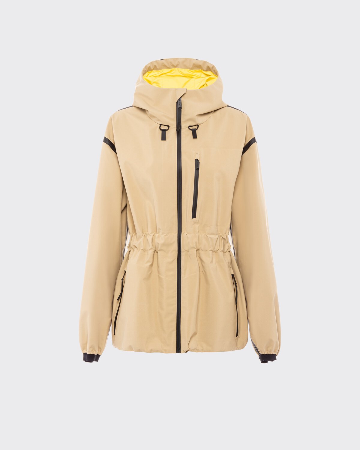 Prada Light Extreme-tex Rain Jacket - Desert/yellow | Editorialist