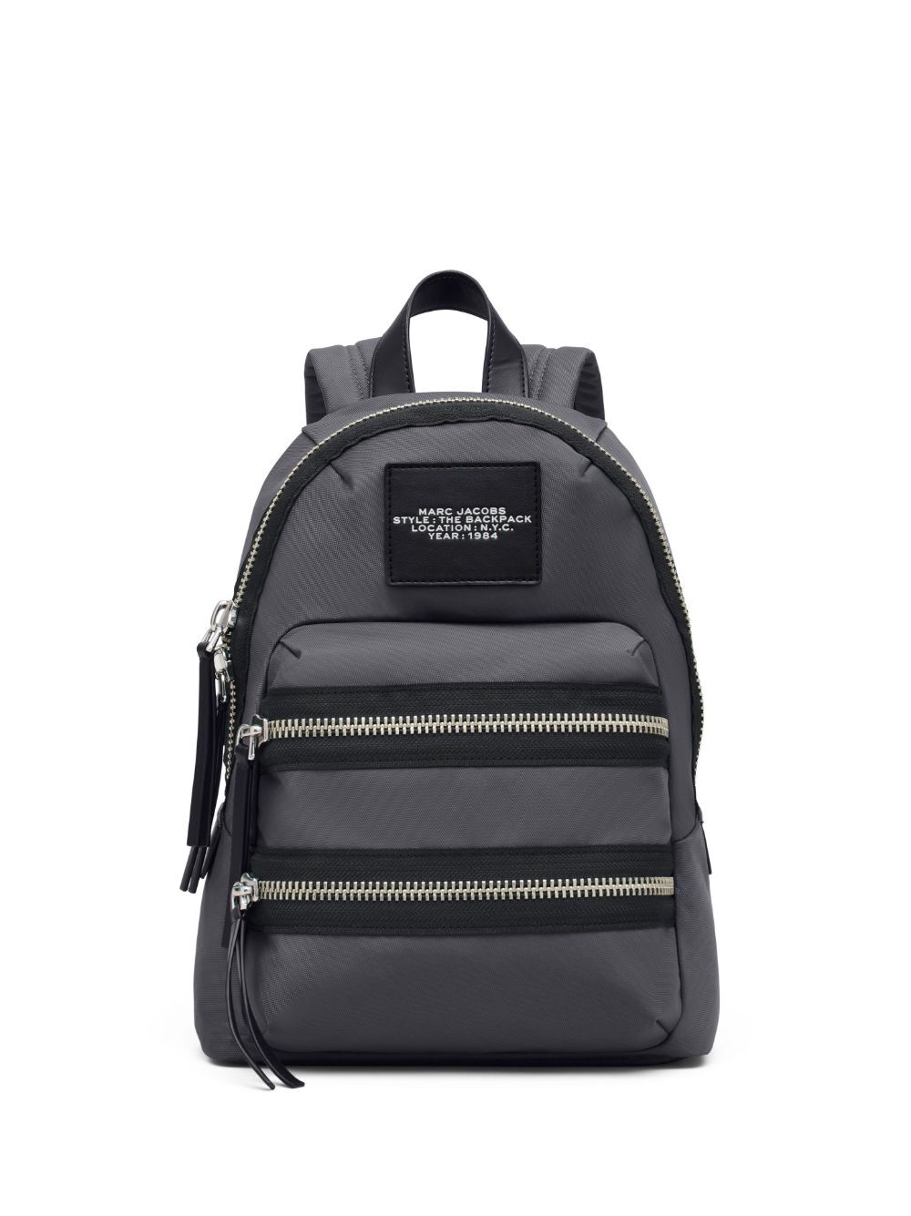 Marc Jacobs The Medium Backpack' Zipped Backpack - Black | Editorialist